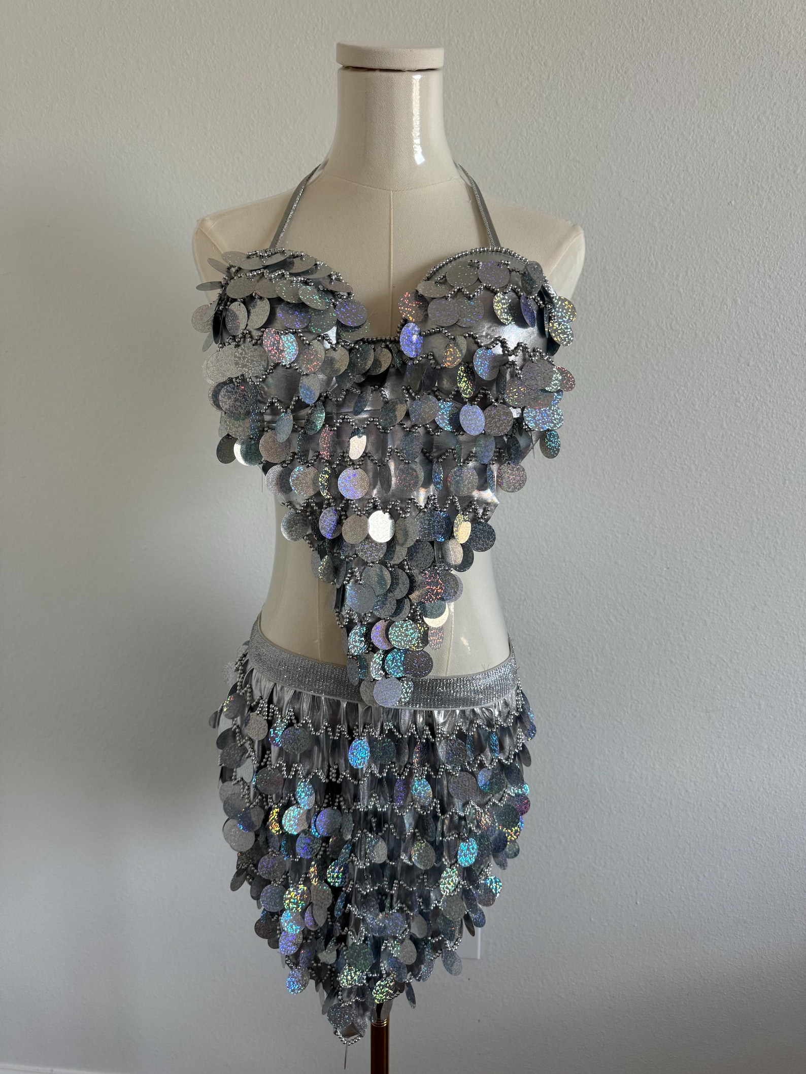 Elegant Handmade Belly Dance Costume – Unique Design for a Stunning ...