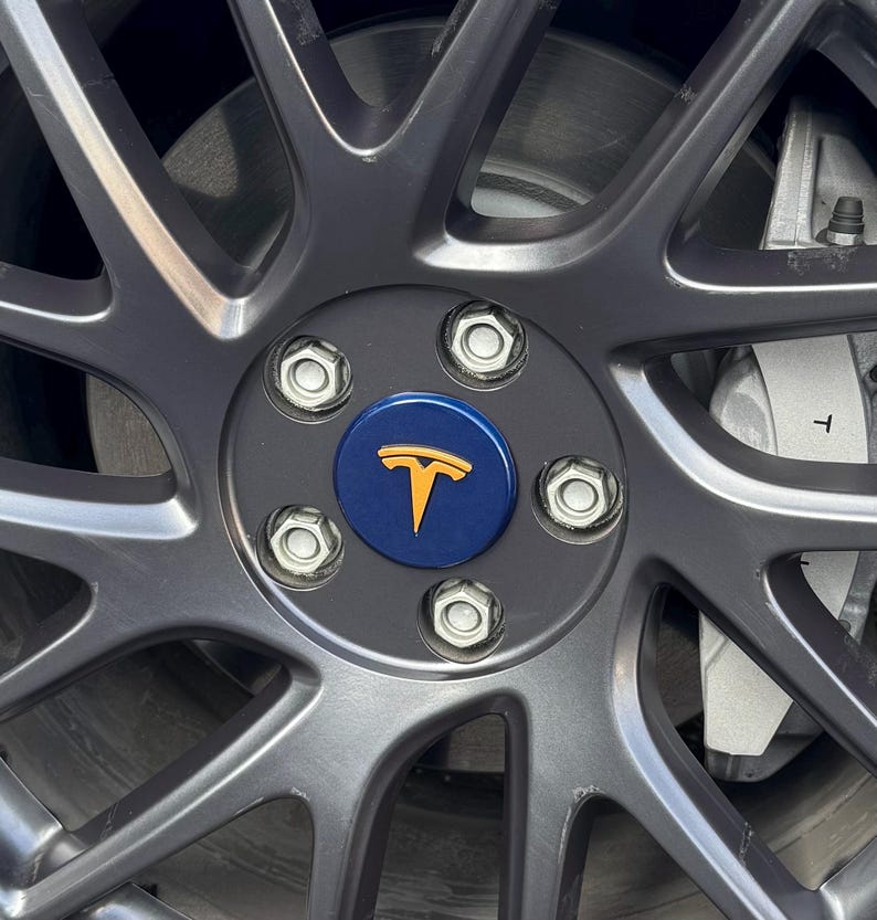 Tesla Model 3 Painted Center Cap / Hub Cap Cover for 18" Photon Wheel ...