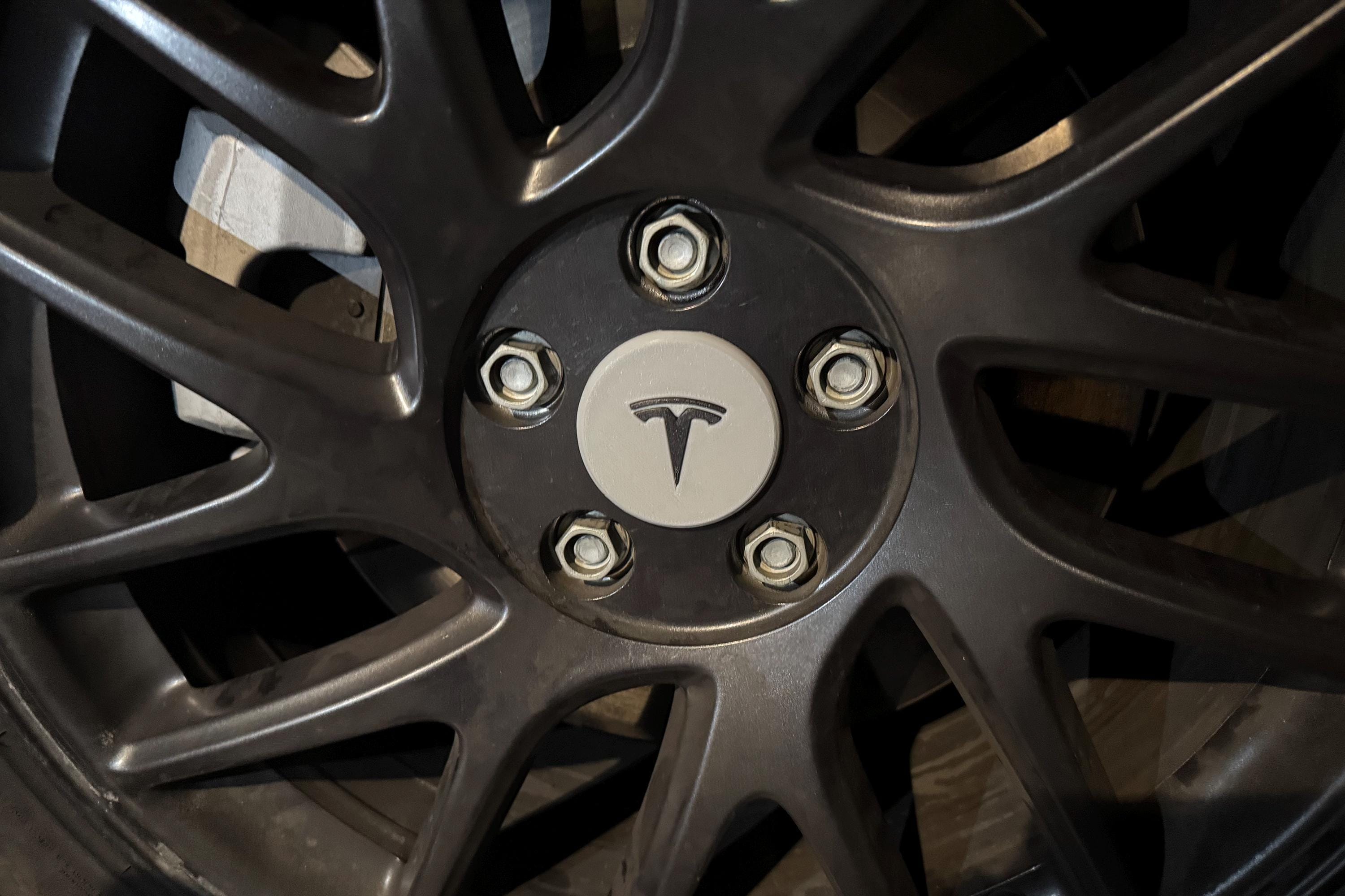 Tesla Model 3 Painted Center Cap / Hub Cap Cover for 18" Photon Wheel ...
