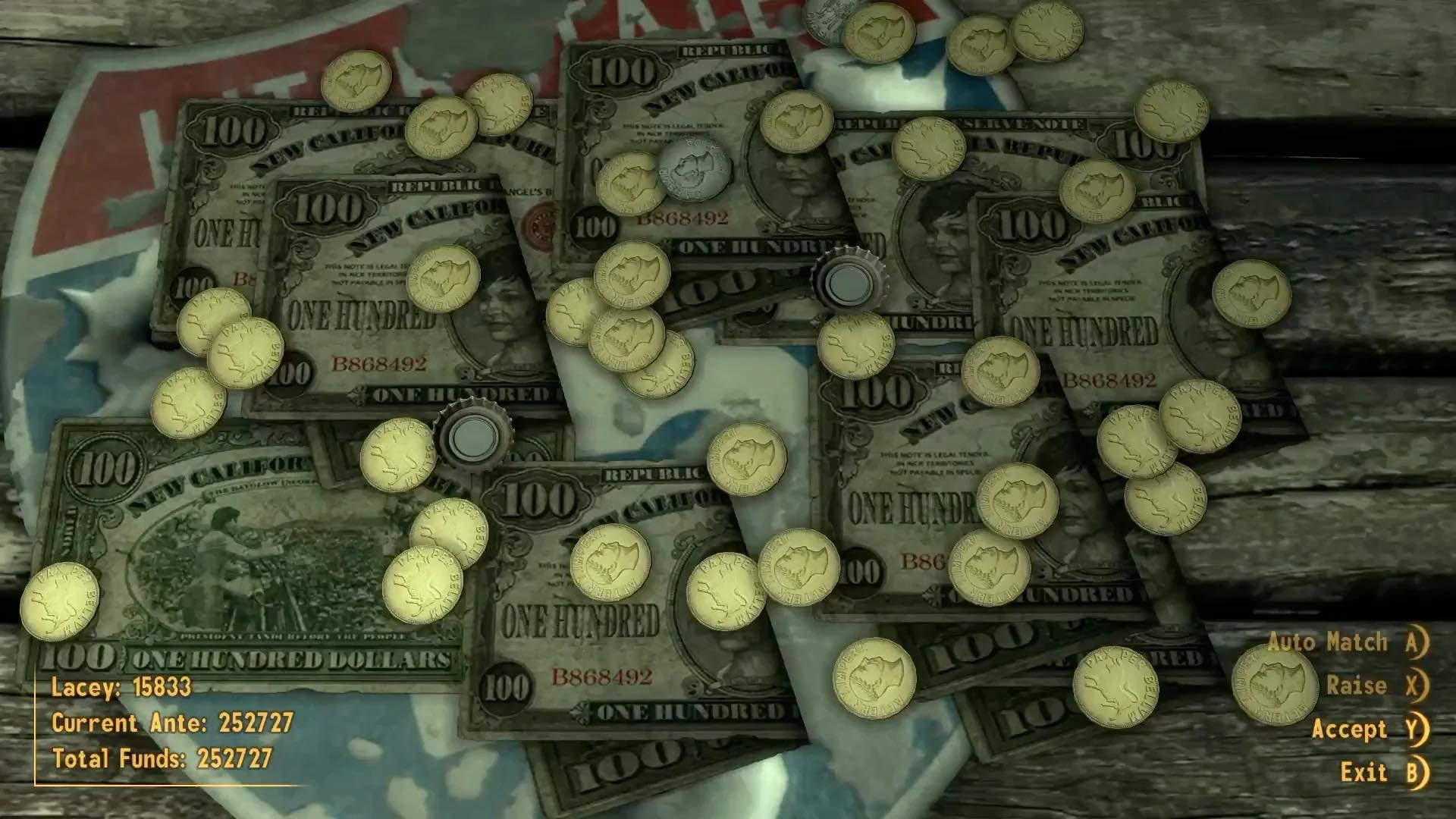 Legion Denarius & Aureus Coin Fallout New Vegas 30x3mm Game Accurate ...