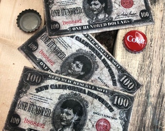 100 NCR Dollar Bill X3 Fallout New Vegas Currency - Etsy