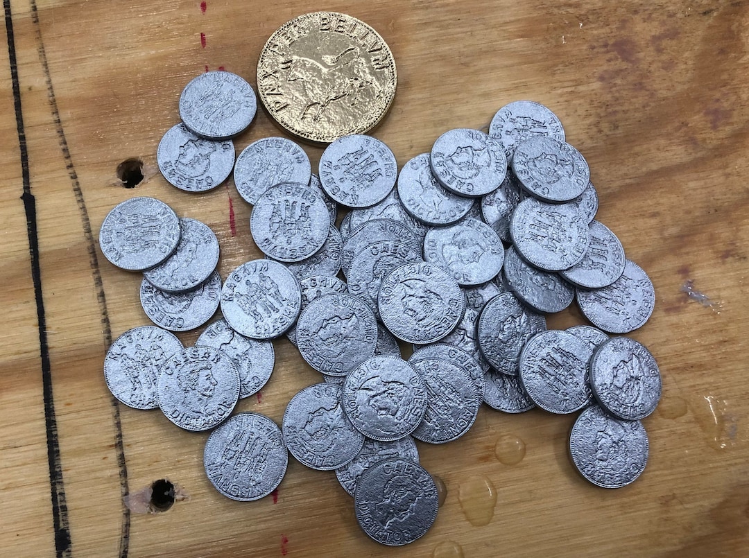 Legion Denarius & Aureus Coins Fallout New Vegas: Misc Sizes and ...