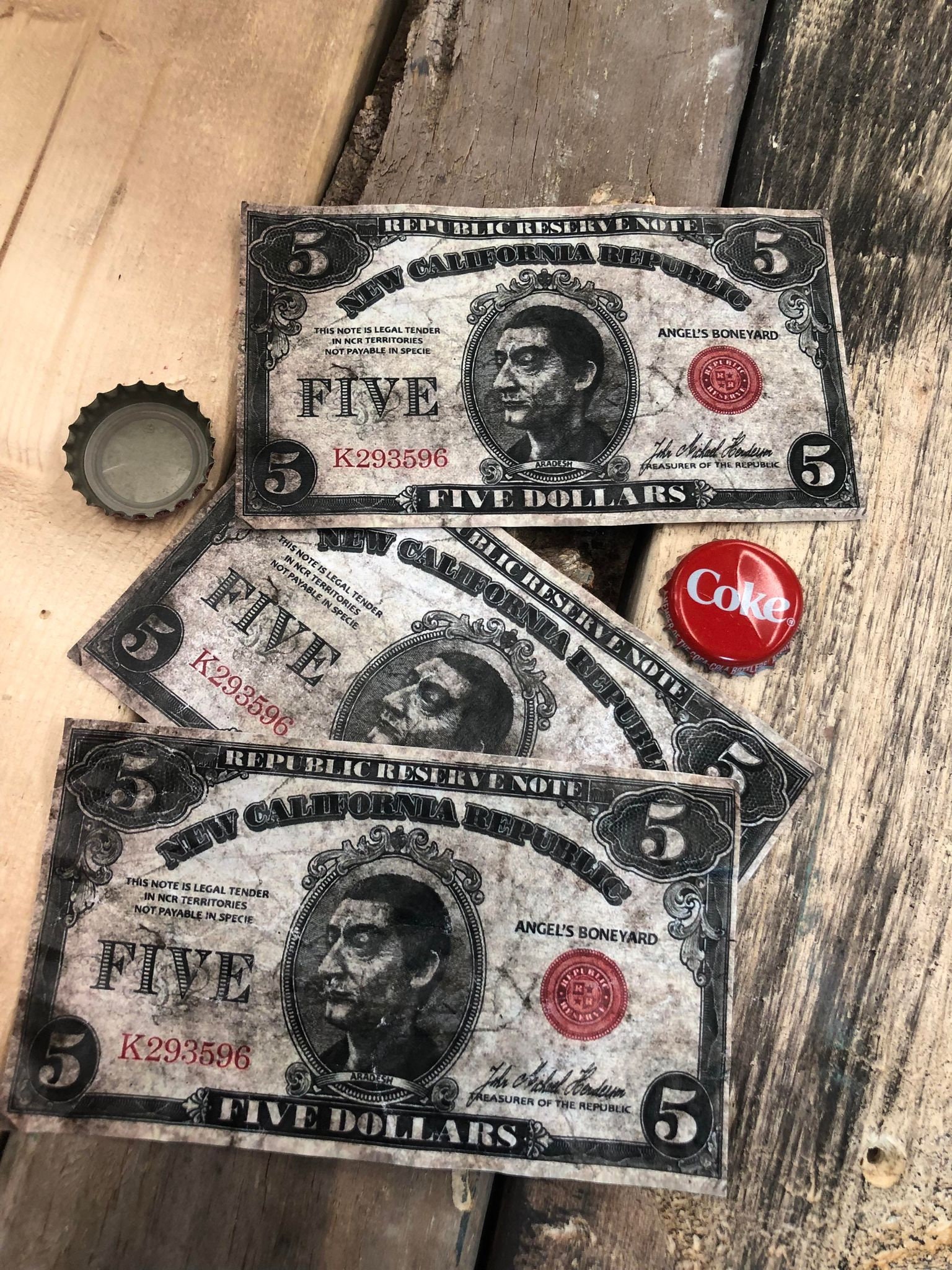 NCR Dollar Bill Bundle Fallout New Vegas Currency - Etsy
