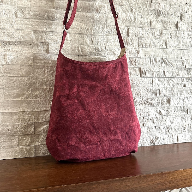 Wine Red Cross Body Bag - Etsy