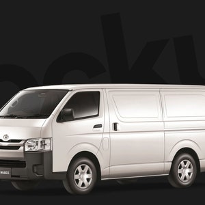 4K Work Van Toyota Hiace PSD Mockup - Etsy