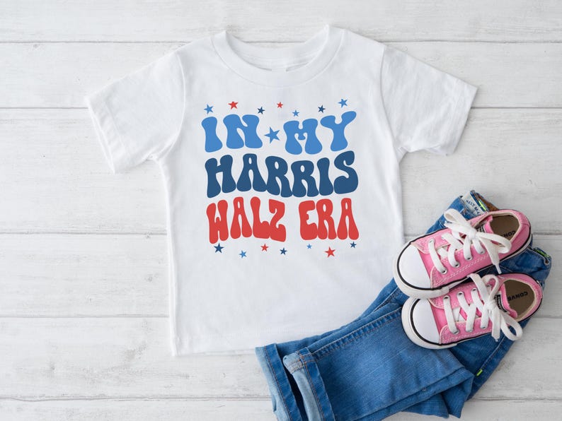 In My Kamala Harris Tim Walz Era Kids Shirt,kamala Walz 24 T-shirt ...