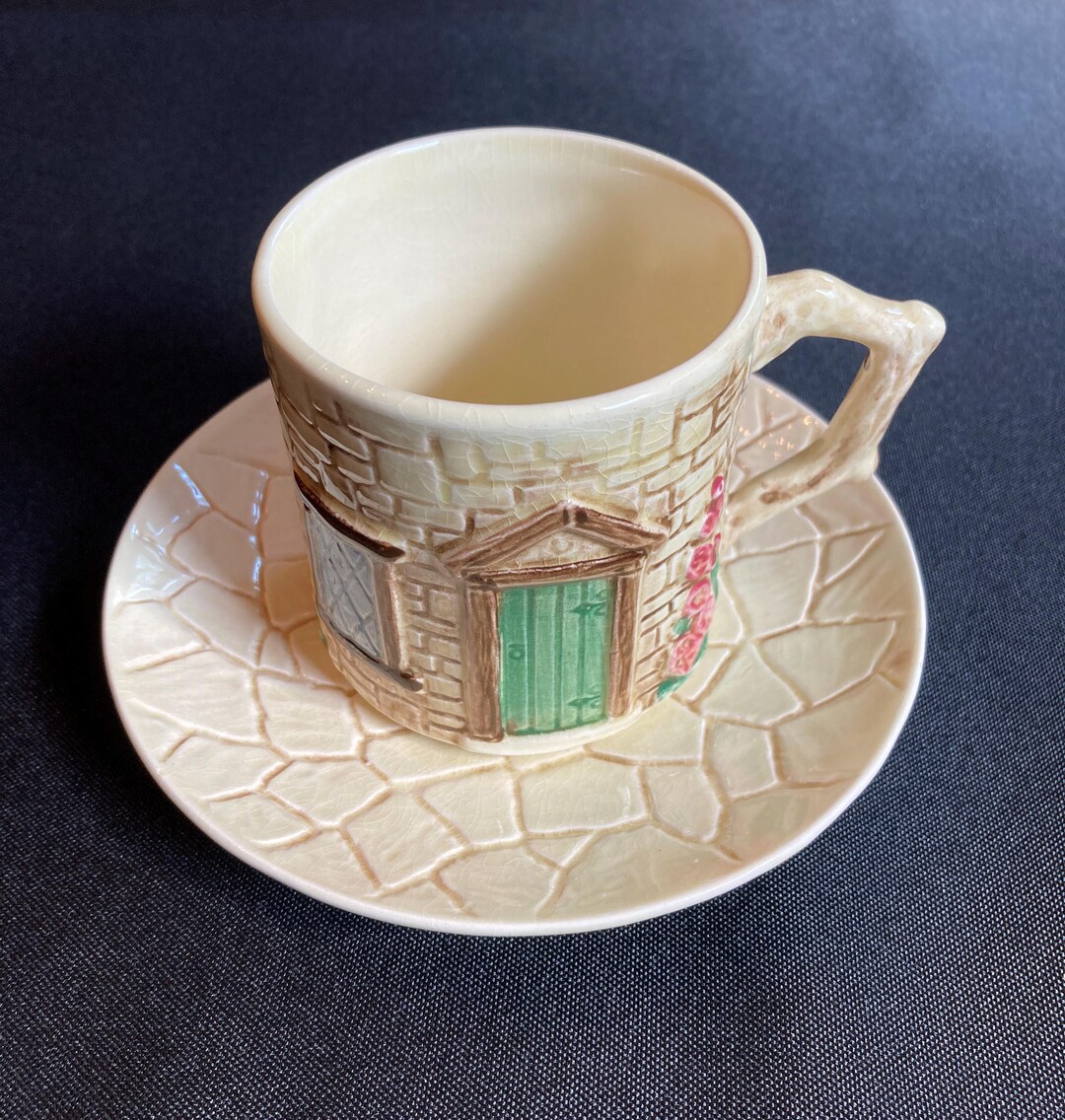 Vintage Tea Cup and Saucer | Cottage Design by Sylva Ceramics England ...