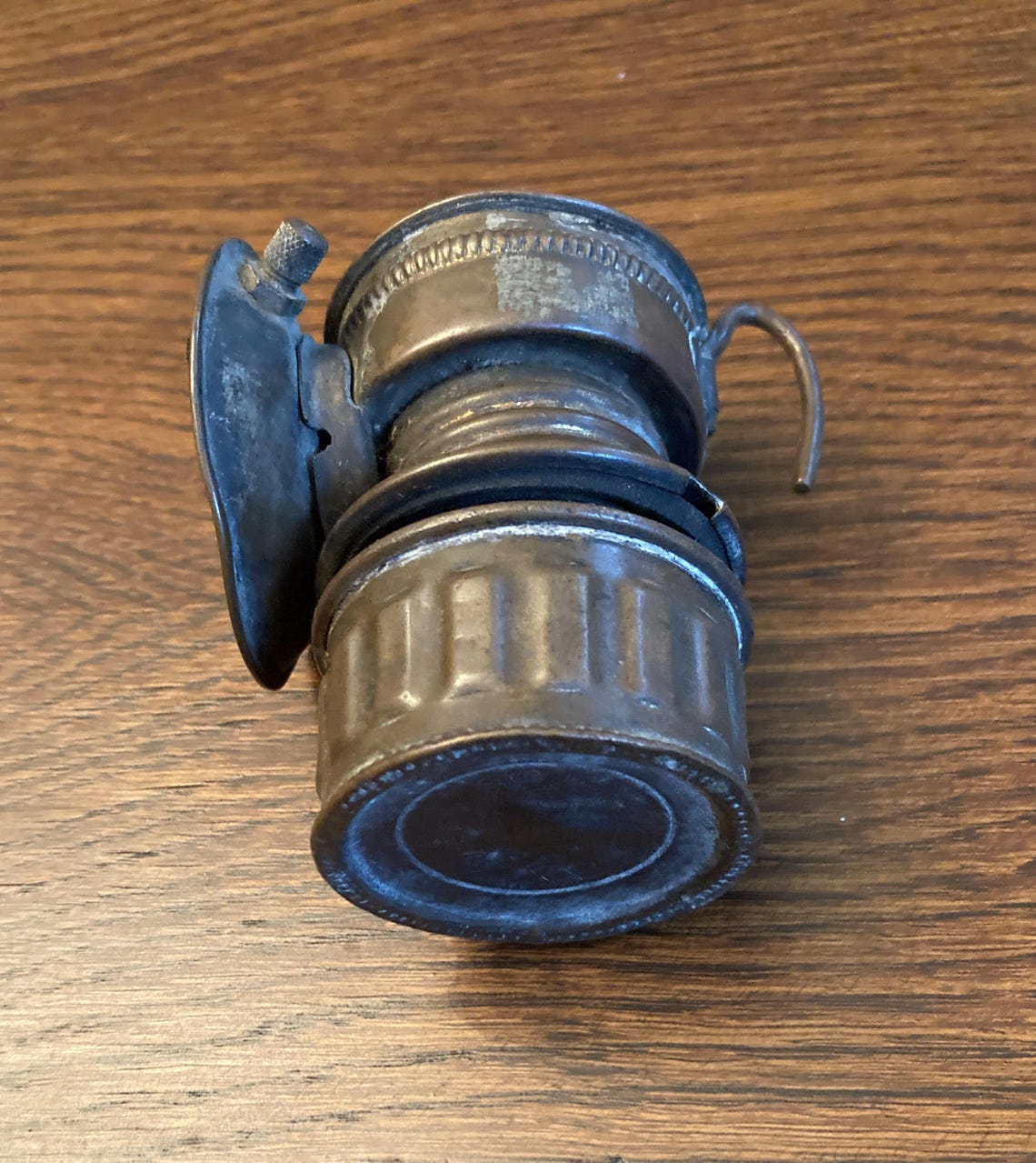 Antique Brass Miner Light | Miner's Light | Vintage Coal Miner Light ...