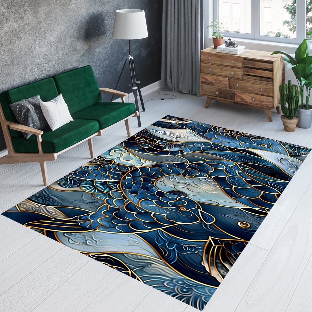 Fascinating Rug, Effect Desing, Art Decor Rug, Home Decor Rug,living ...
