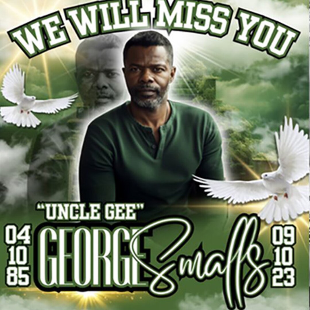 Memorial Design Template, Single Green for Canva - Etsy