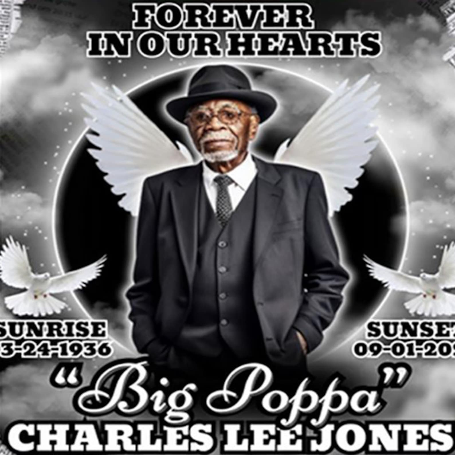 Memorial Designs, Editable in Canva - Etsy