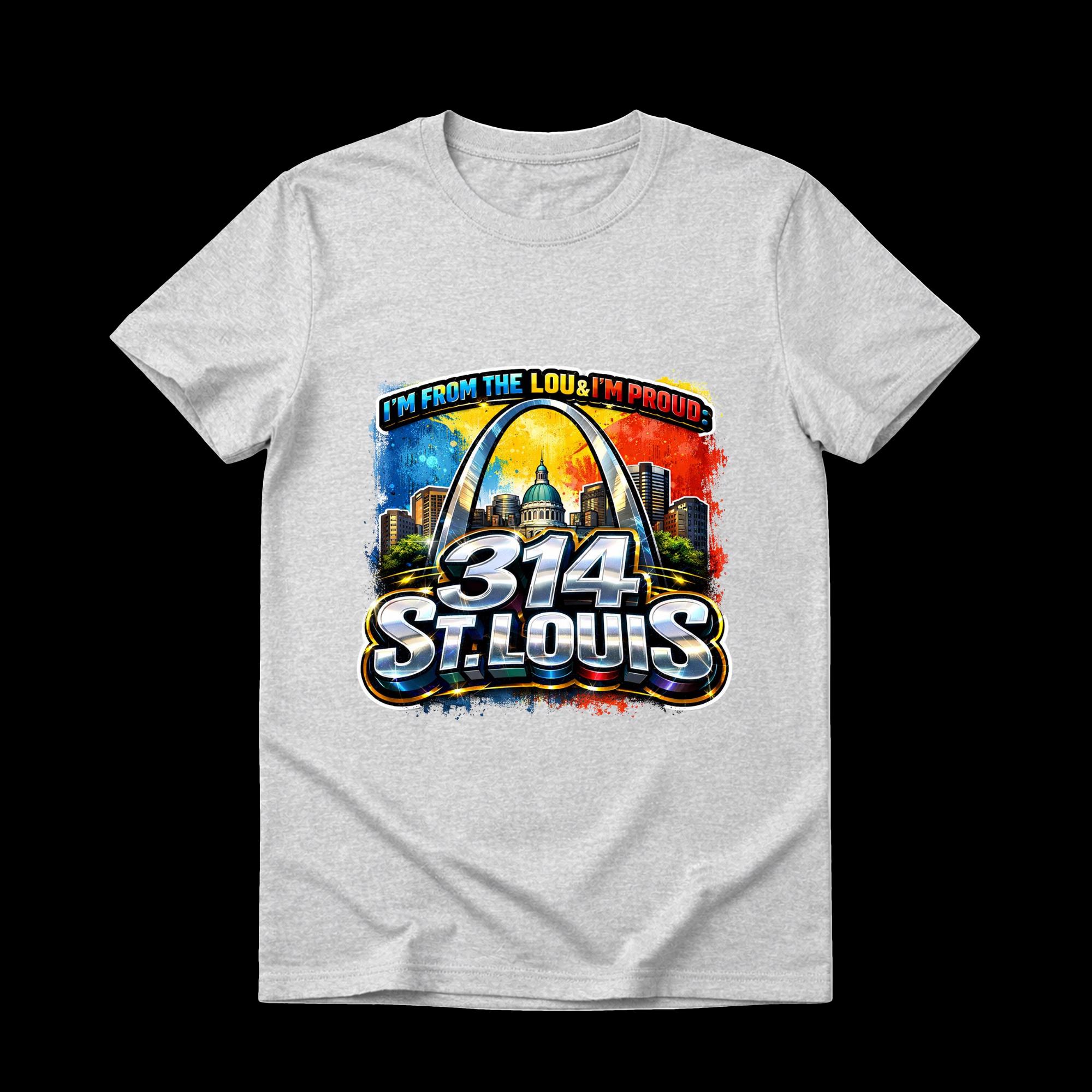 St. Louis 314 Area Code Proud T-shirt (PNG Download) - Etsy