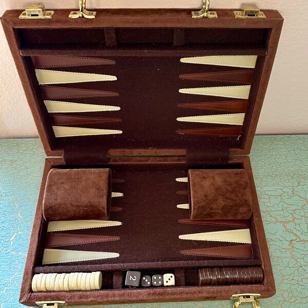 Retro Backgammon - Etsy
