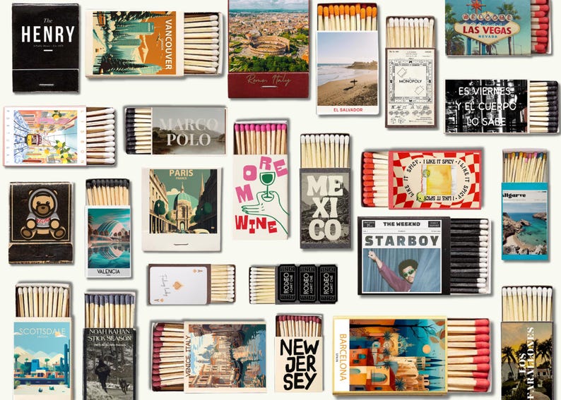 CUSTOM MATCHBOOK Art | Personalized Thoughtful Digital Art Print ...