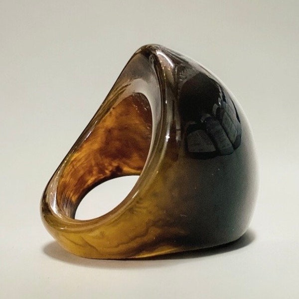 Tortoise Shell Rings - Etsy
