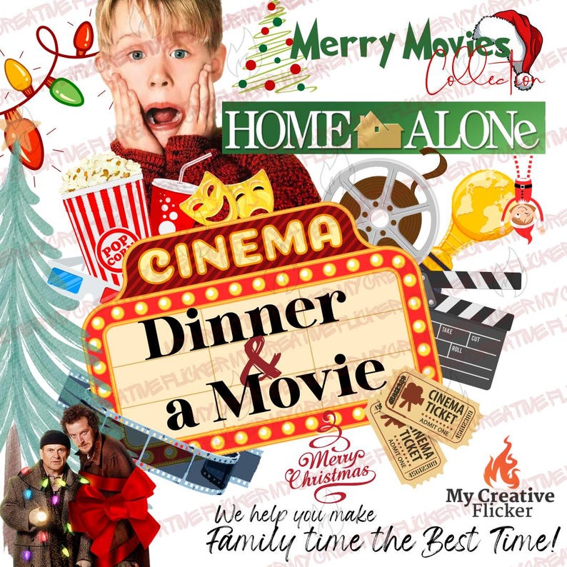 Merry Memories Collection - Home Alone Dinner and a Movie (recipes and ...