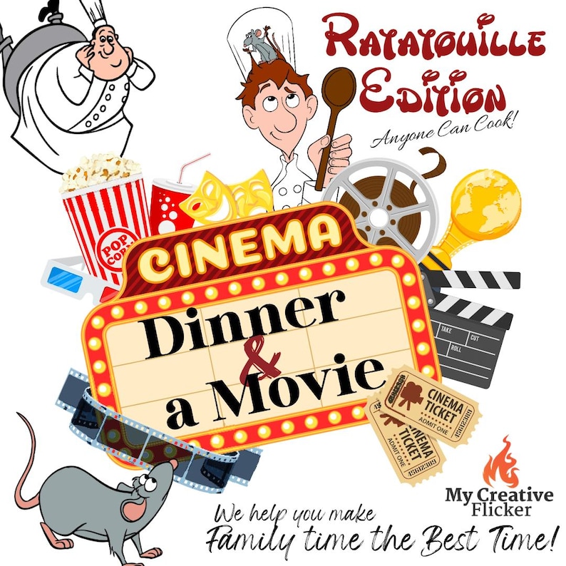 Ratatouille Dinner and a Movie (recipes and Party Printables Included ...