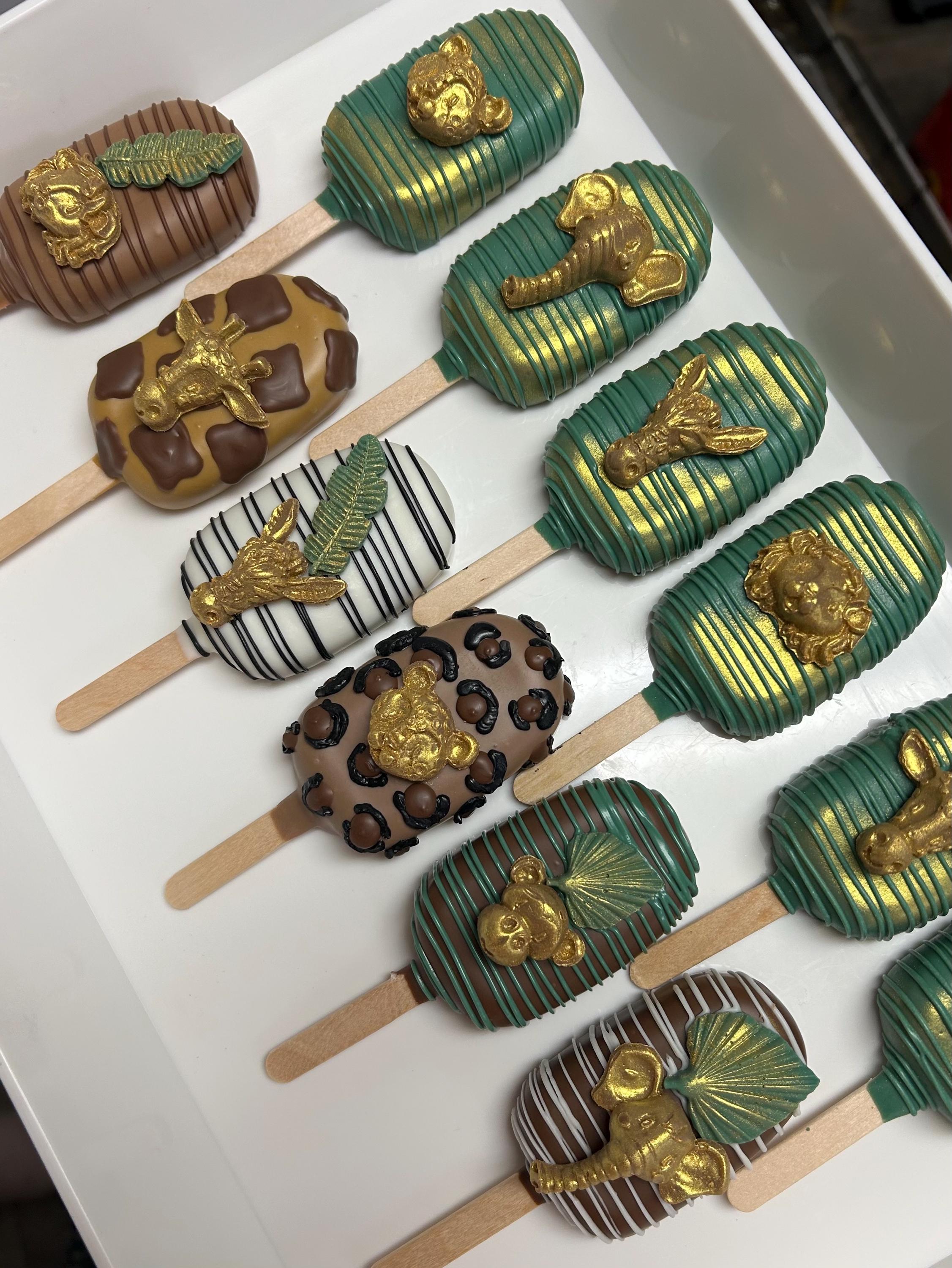 12 Safari Theme Cakesicles - Etsy