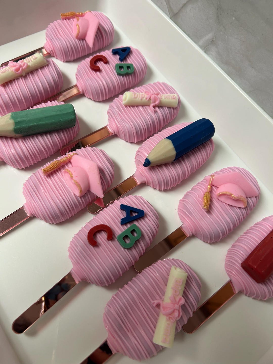 12 School Theme Cakesicles - Etsy