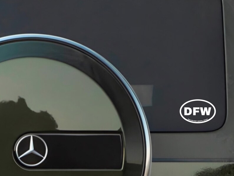 Dallas-fort Worth Sticker Dallas-fort Worth Dallas-fort Worth Texas ...