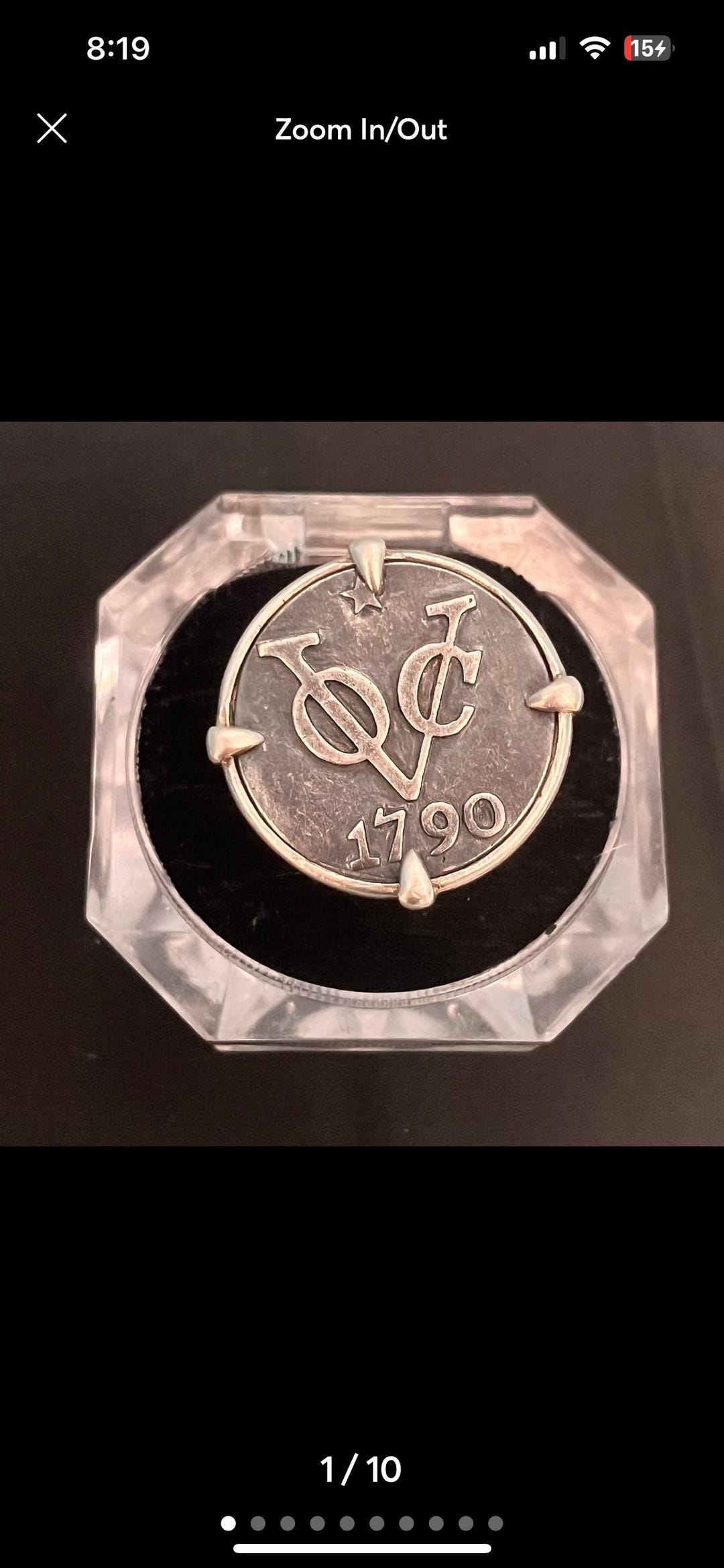Tracey Meyer 925 Sterling Voc Dutch Coin Ring Authentic - Etsy