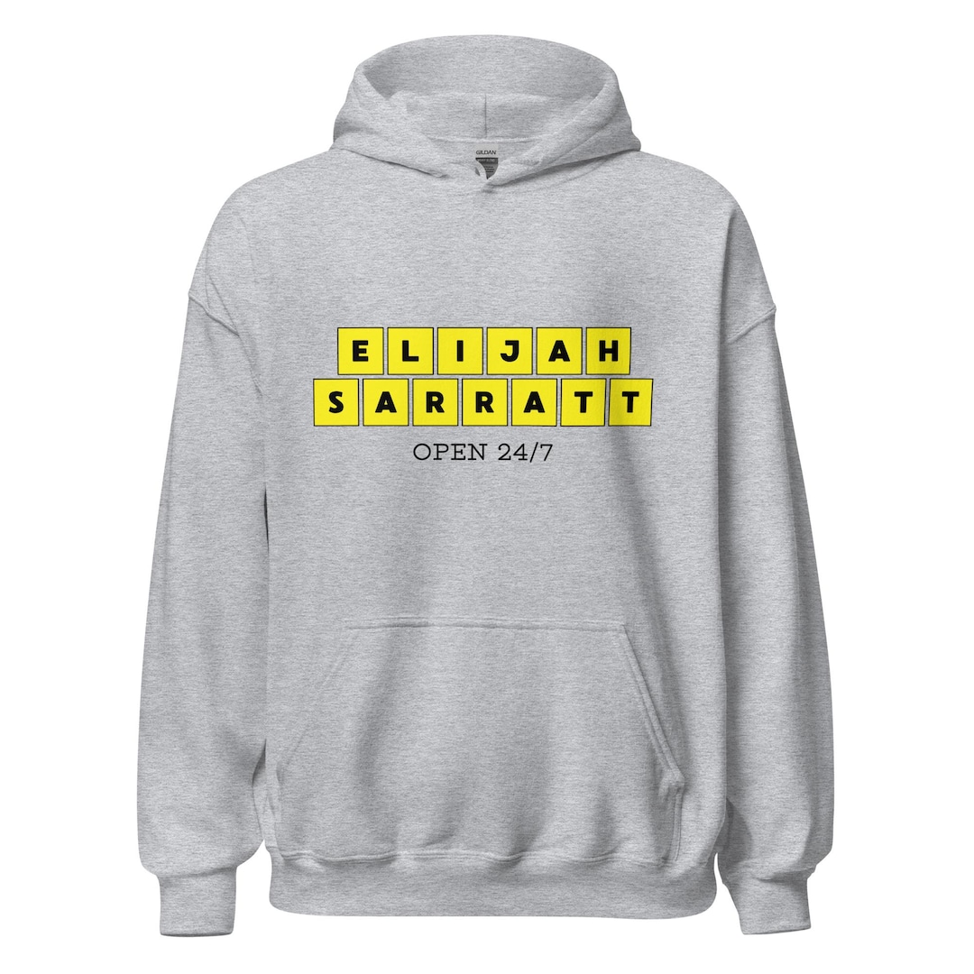 Elijah Sarratt waffle House Hoodie - Etsy