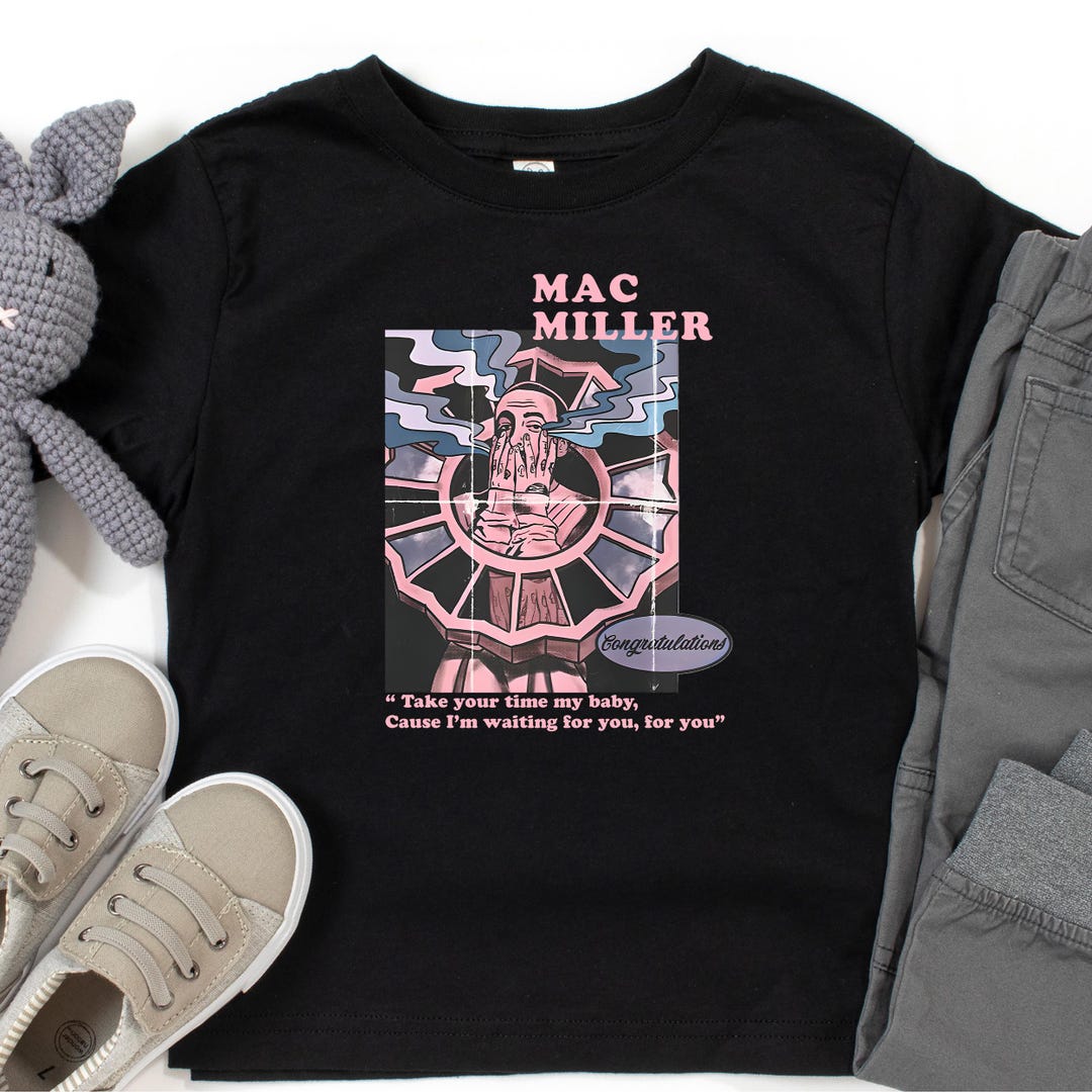 Mac Miller Shirt, Vintage Hip Hop Tee, Retro Rap Clothing, Unisex ...