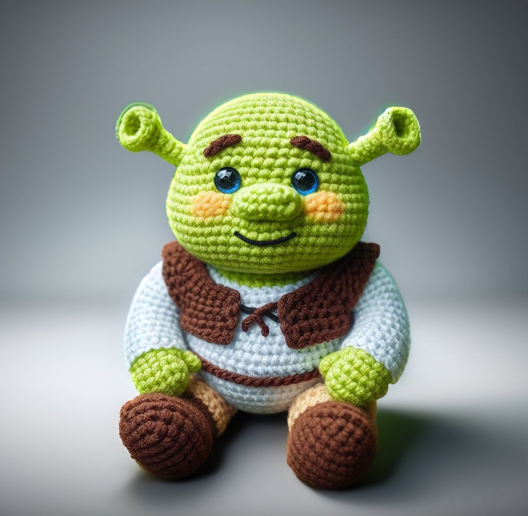 Cute Baby Ogre Crochet Pattern Beginner Ogre Crochet Animal Crochet ...