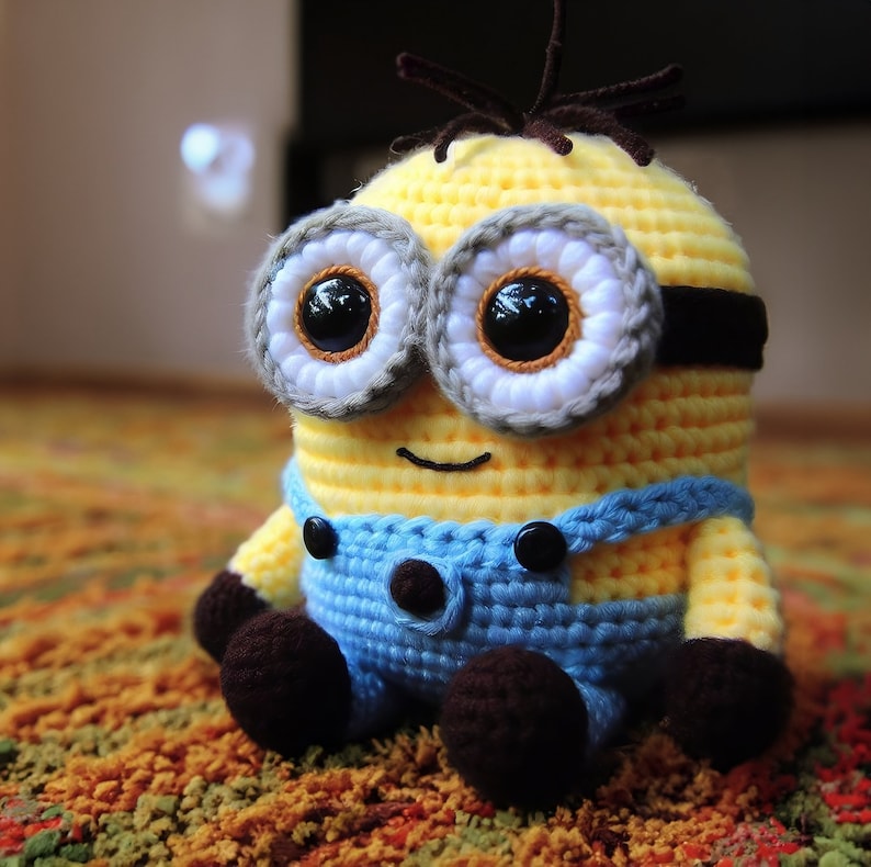 Adorable Minions Crochet Pattern - Minion Amigurumi - Beginner Stitch ...