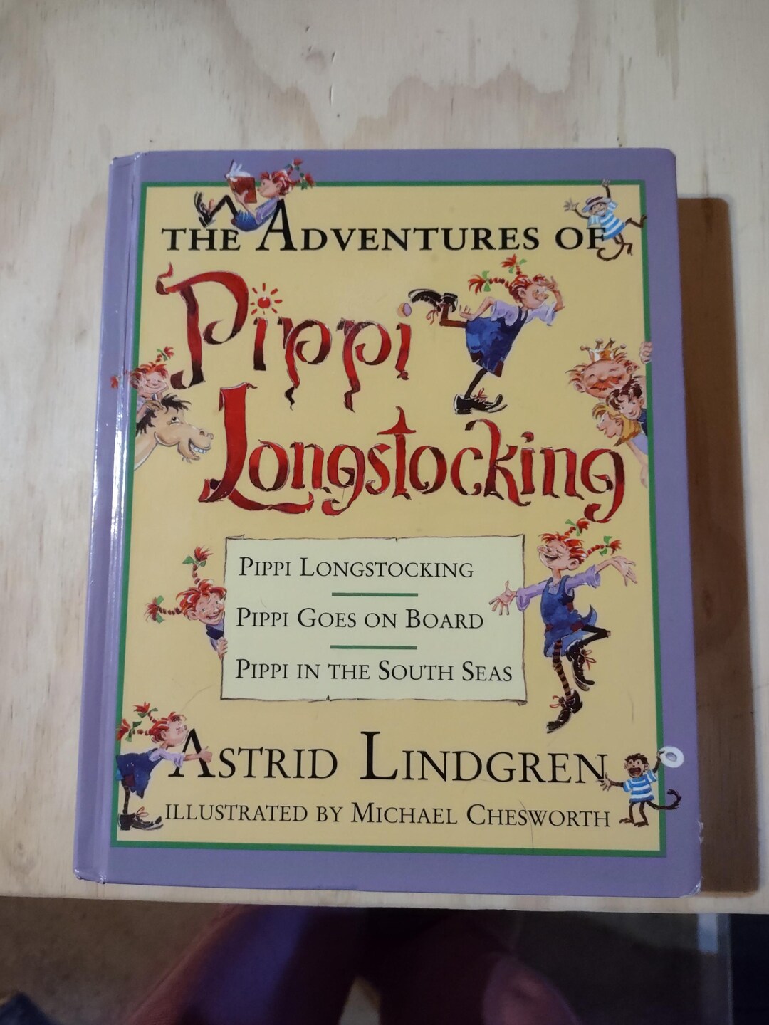 The Adventures of Pippi Longstocking by Astrid Lundgren 3 Books in One ...
