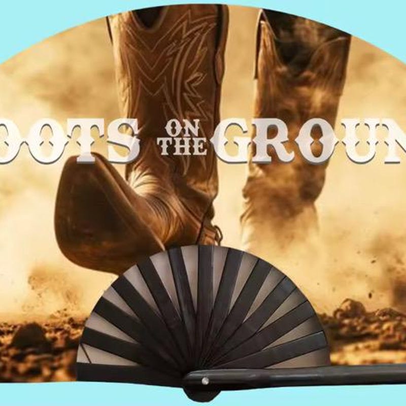Boots on the Ground Clacker Fans - Etsy