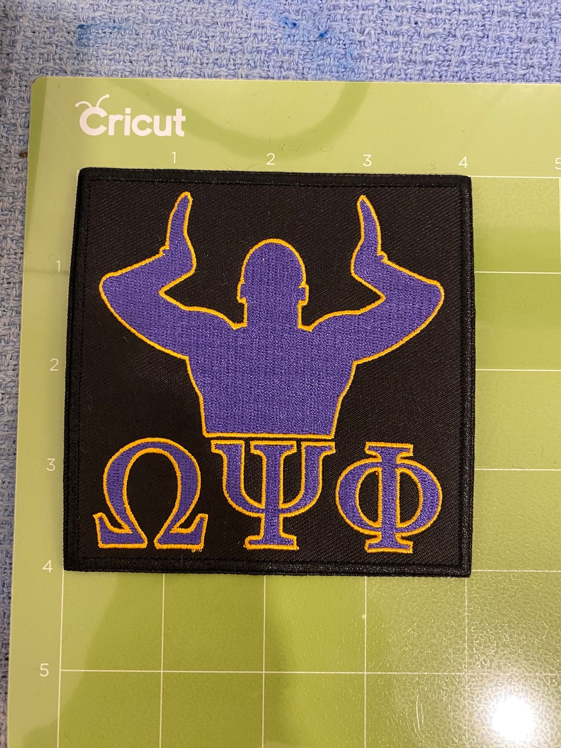 Omega Psi Phi Iron on Patch - Etsy