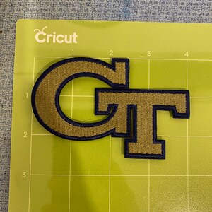 GT Georgia Tech Iron on Patch - Etsy