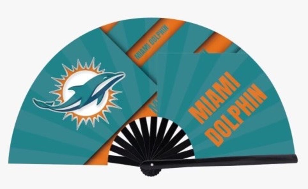 Miami Dolphin Clack Fan Double Sided - Etsy
