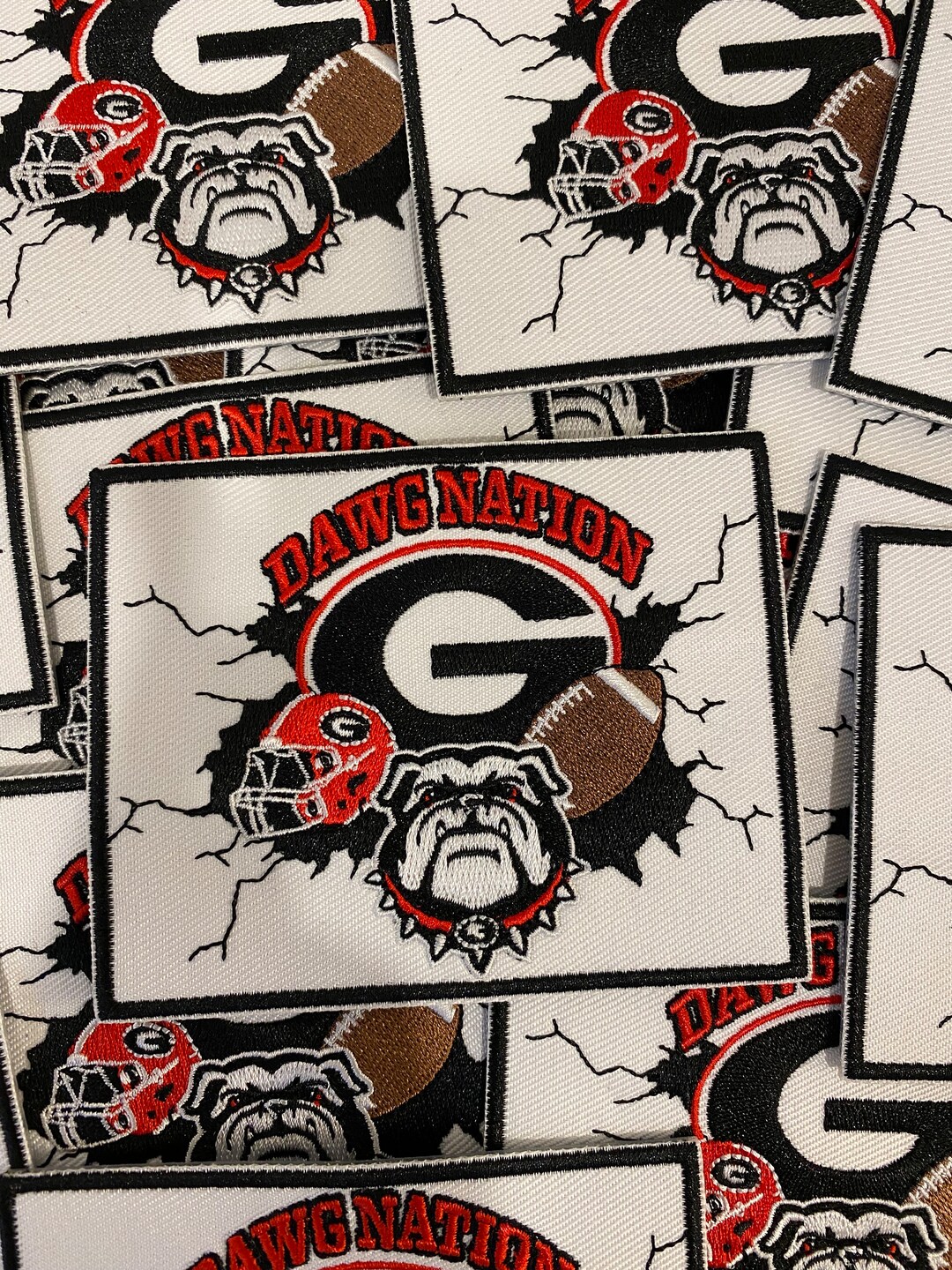 UGA Iron on Patch - Etsy