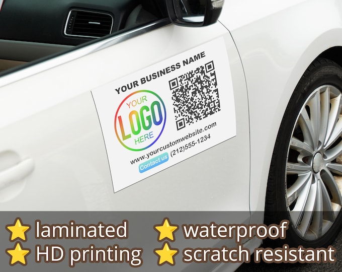 Custom Car Decal, Business Decal for Vehicle, Personalized Business ...