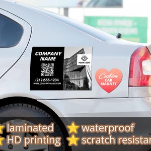Car Magnets for Business Custom Vehicle Magnets With Your Company Logo ...