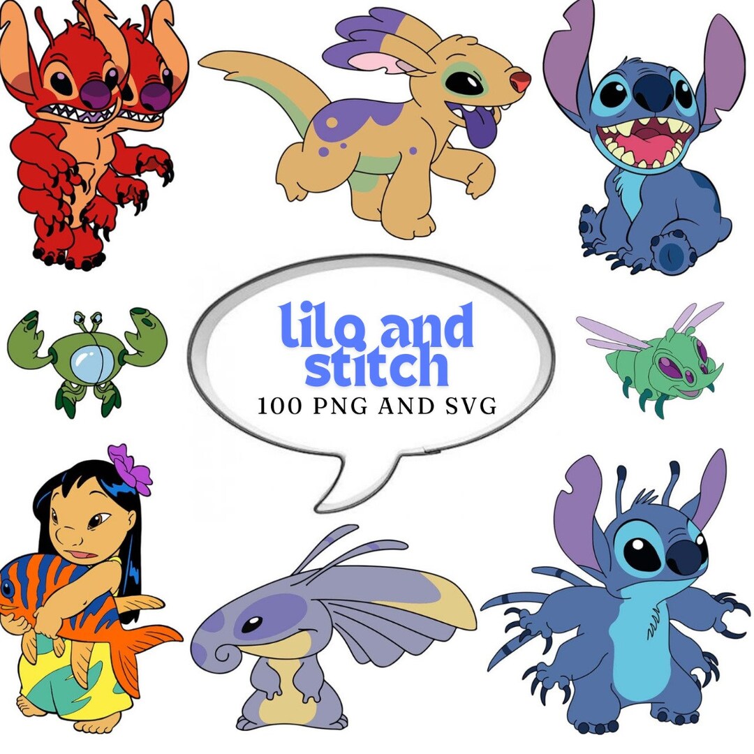 Lilo and Stitch Svg | Lilo and Stitch Png | Lilo and Stitch Clipart ...