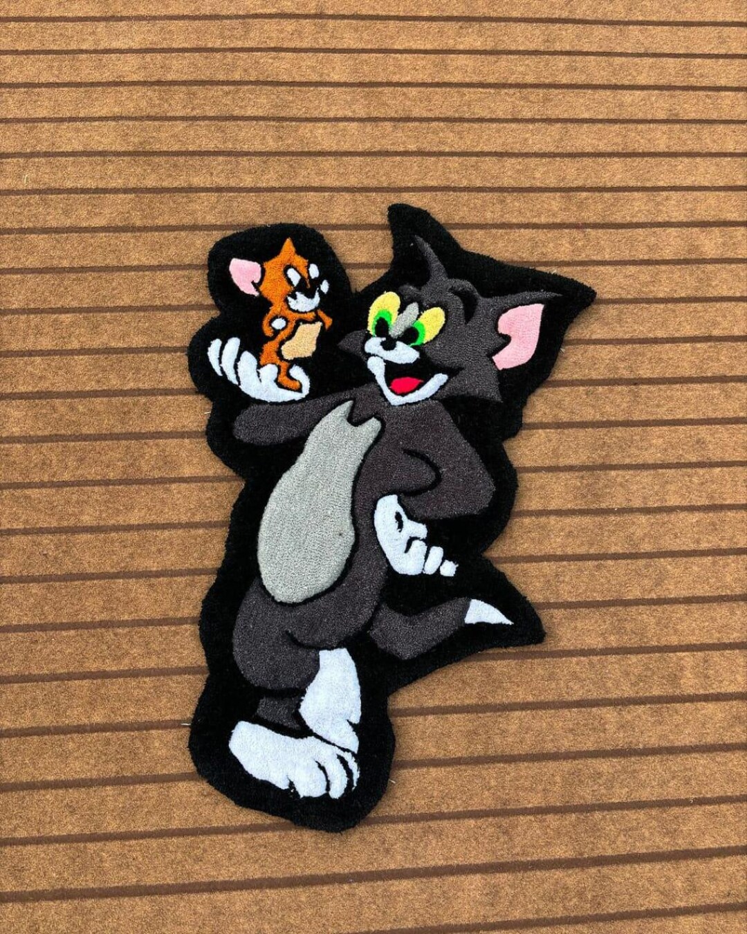 Customized Tom & Jerry Rug Custom Handmade Tufted Rug Custom Text Rug ...