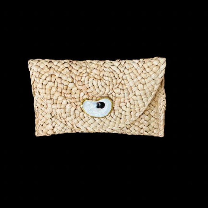 Woven Straw Purse - Etsy