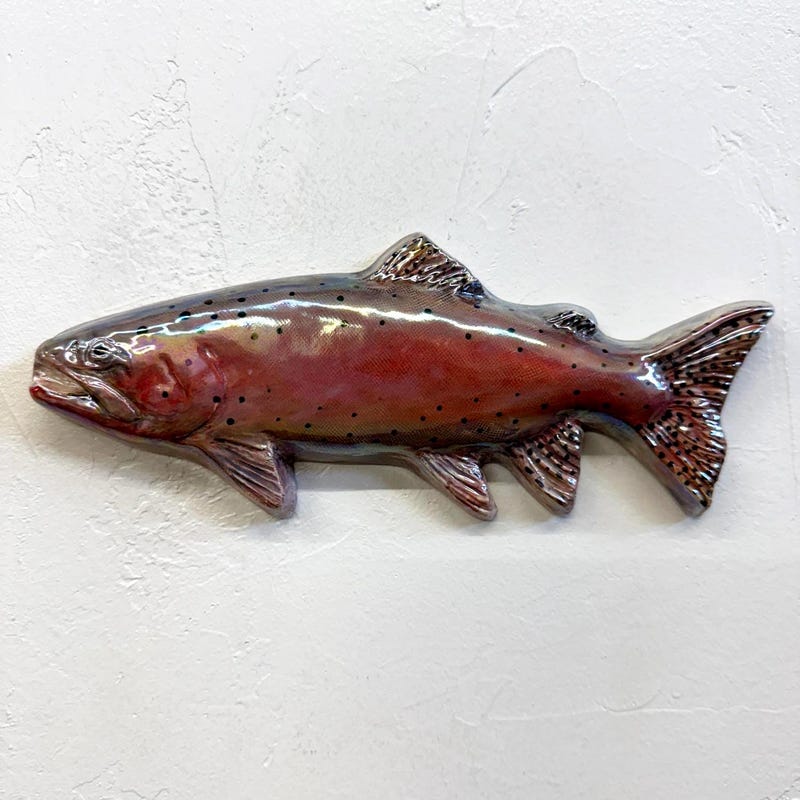 Trout Tiles - Etsy