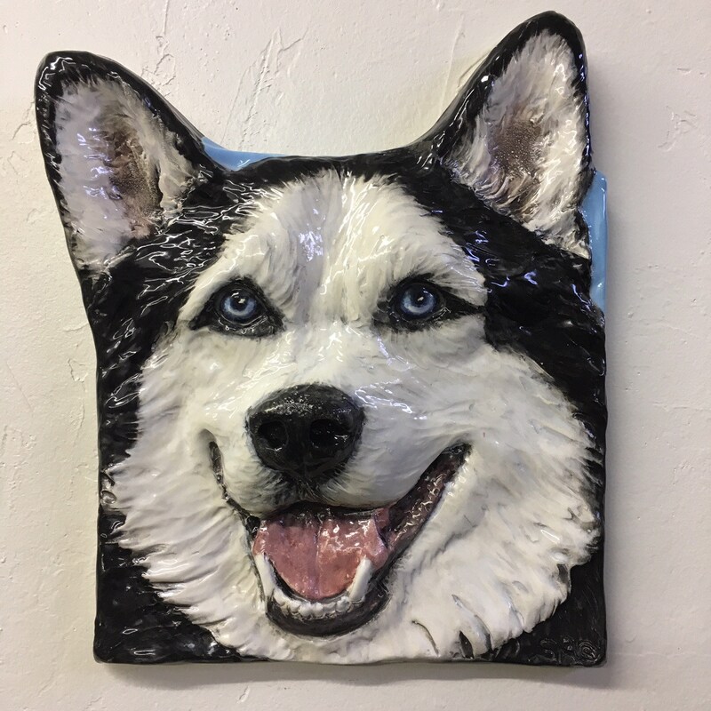 Dog Tile - Etsy