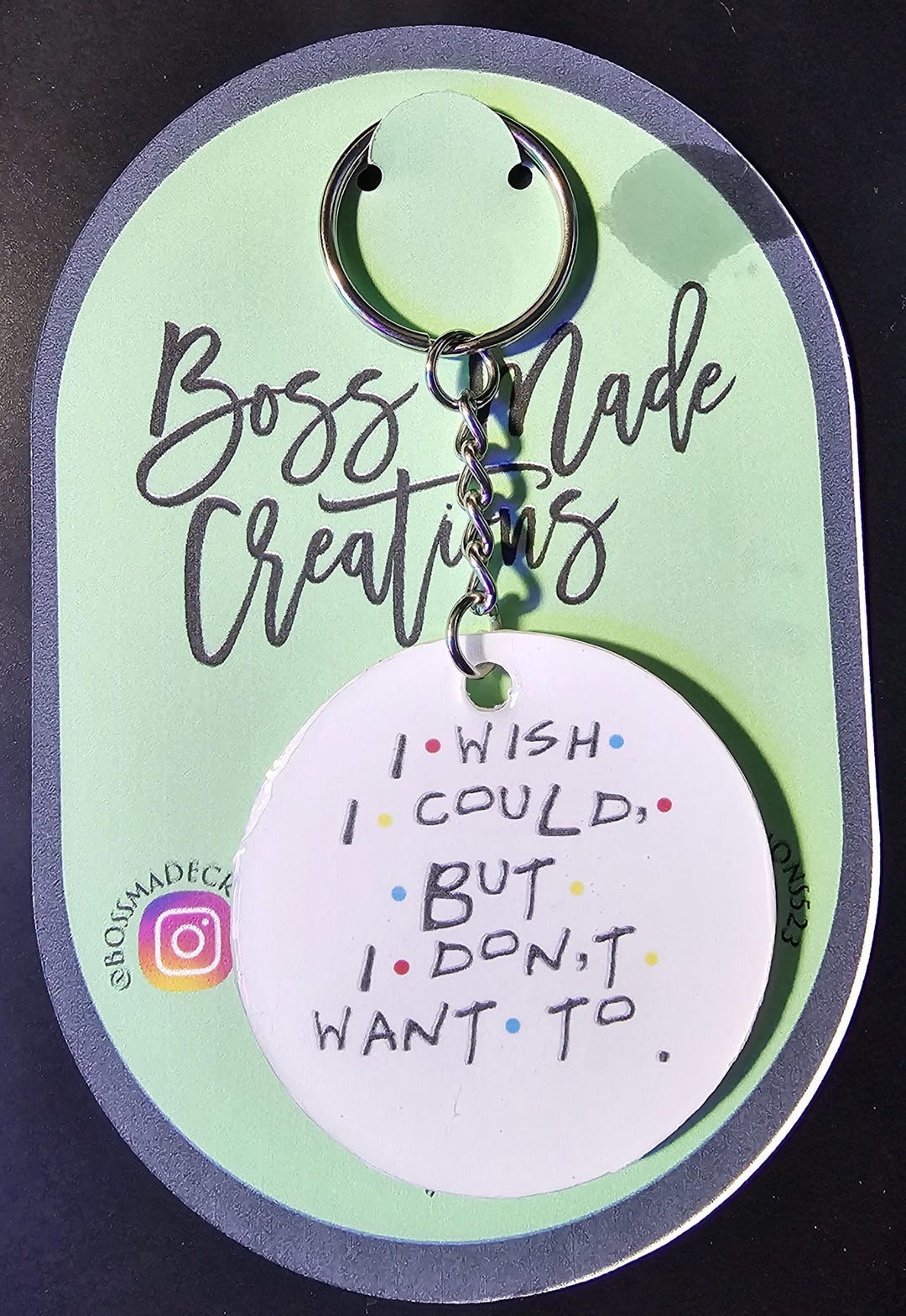 Custom Acrylic 2-inch Keychain, Personalized Photo, Acrylic Round ...