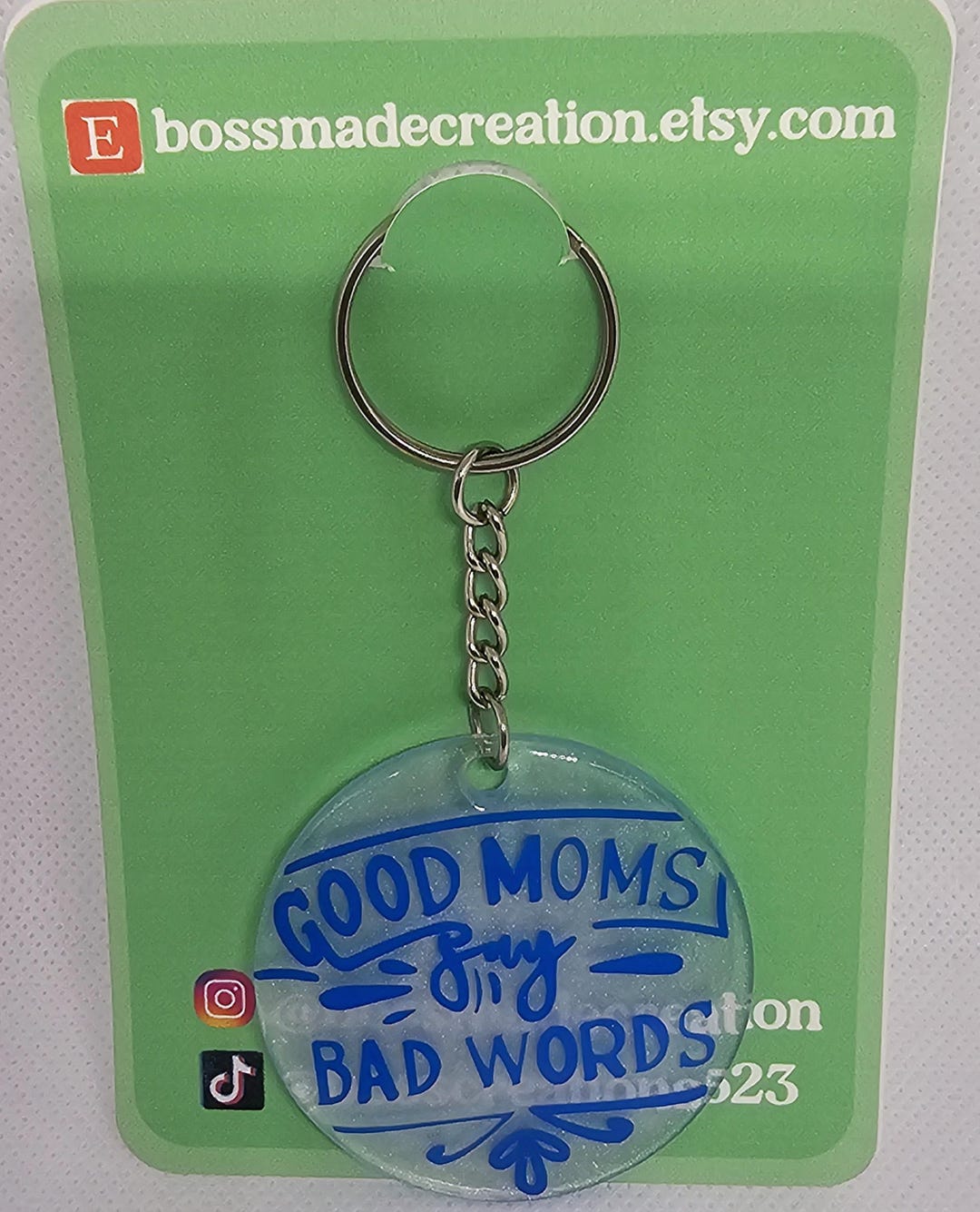 Custom Acrylic 2-inch Keychain, Personalized Photo, Acrylic Round ...