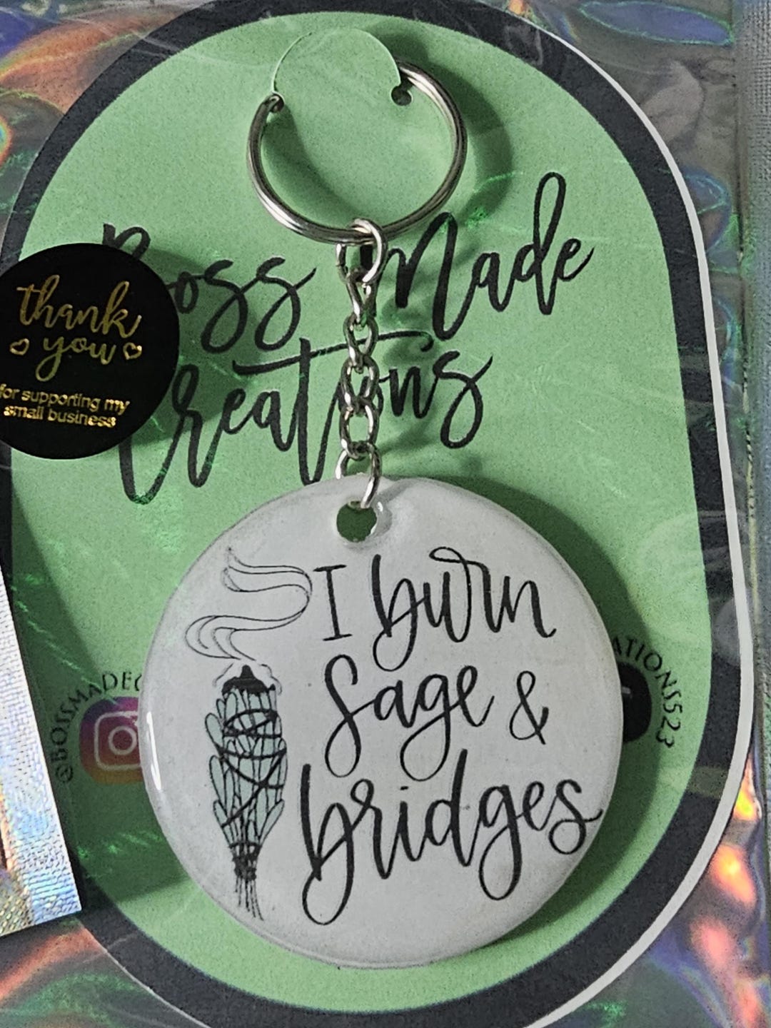 Custom Acrylic 2-inch Keychain, Personalized Photo, Acrylic Round ...