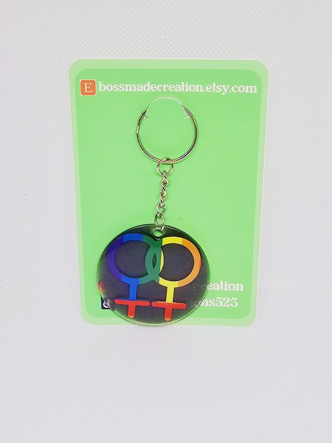 Custom Acrylic 2-inch Keychain, Personalized Photo, Acrylic Round ...