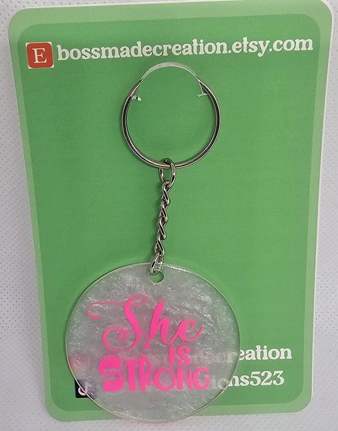Custom Acrylic 2-inch Keychain, Personalized Photo, Acrylic Round ...