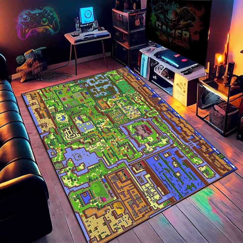 Video Game Rug - Etsy