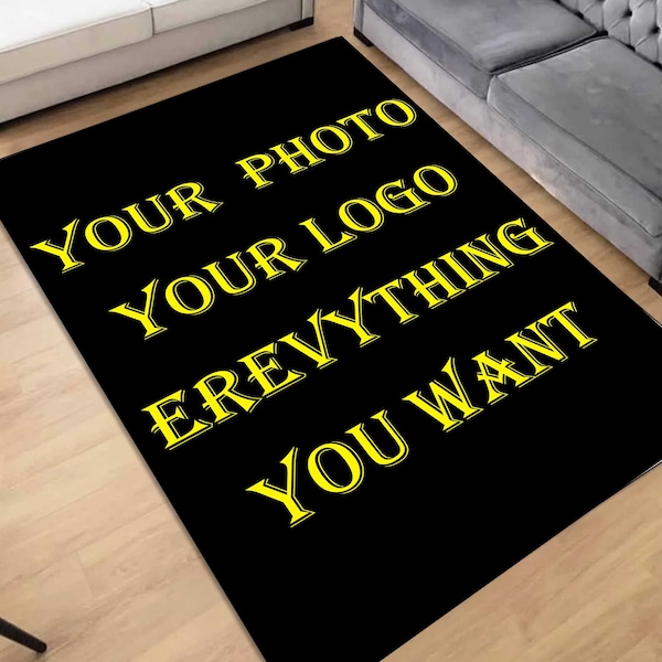 Personalized Rug - Etsy