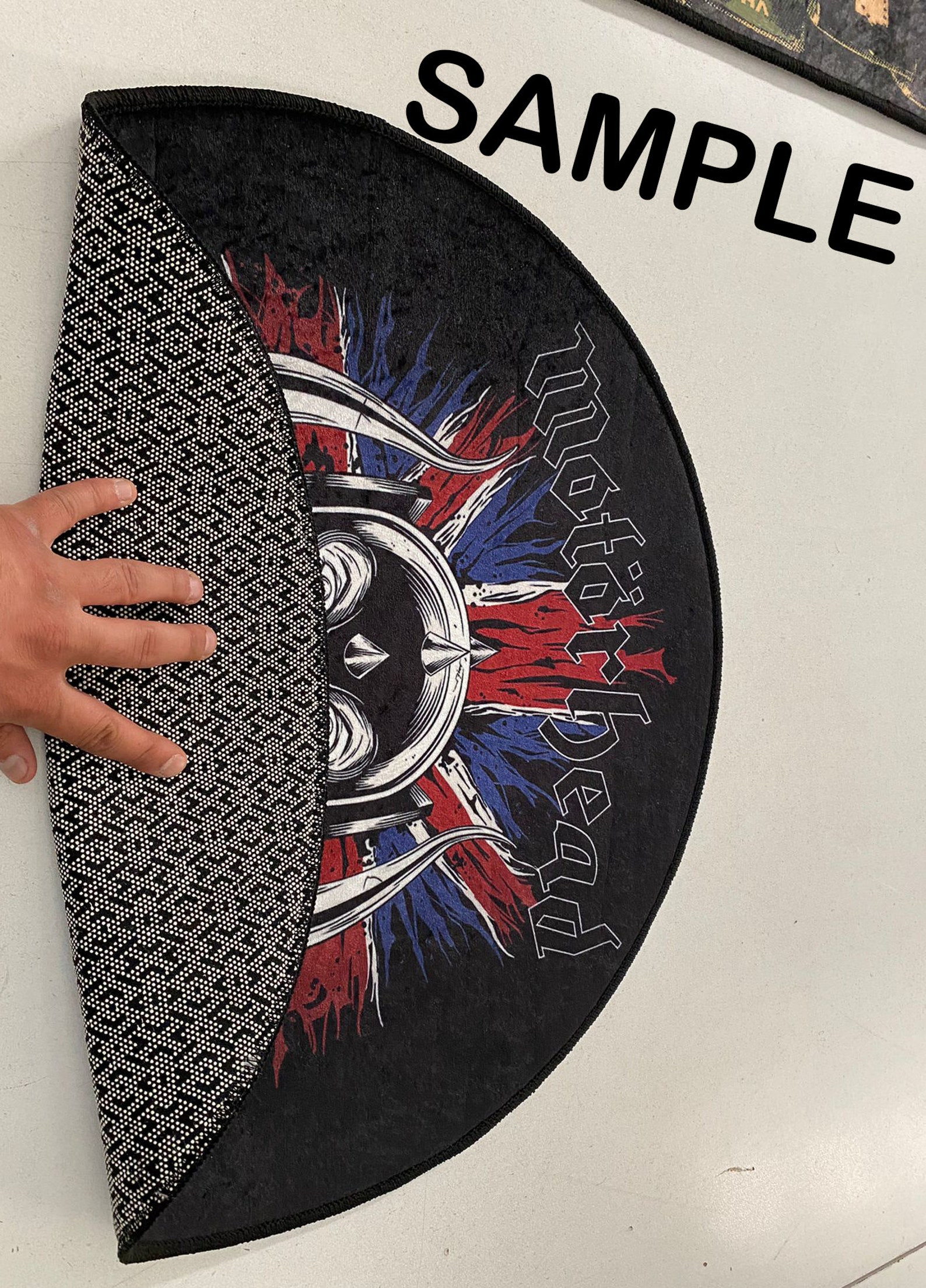 Medieval-style Rug Featuring A Magical Dragon and Floral Motifs ...